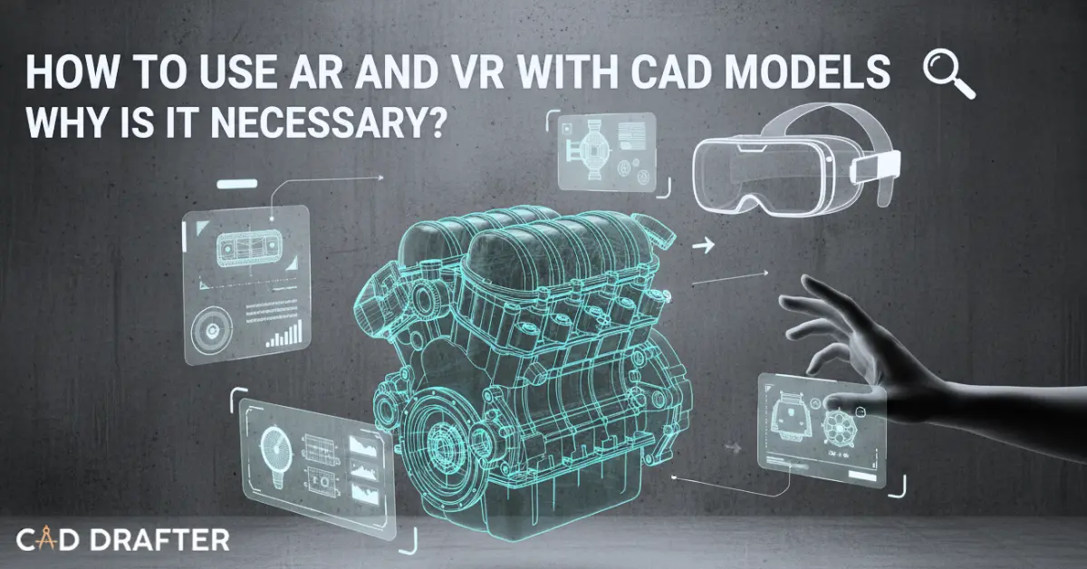 How To Use AR and VR with CAD Models | Why Is It Necessary?