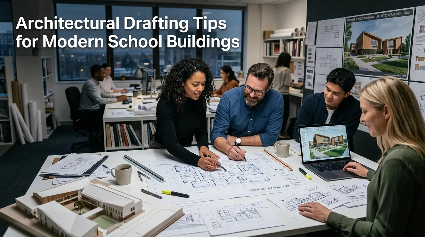 Architectural Drafting Tips for Modern School Buildings